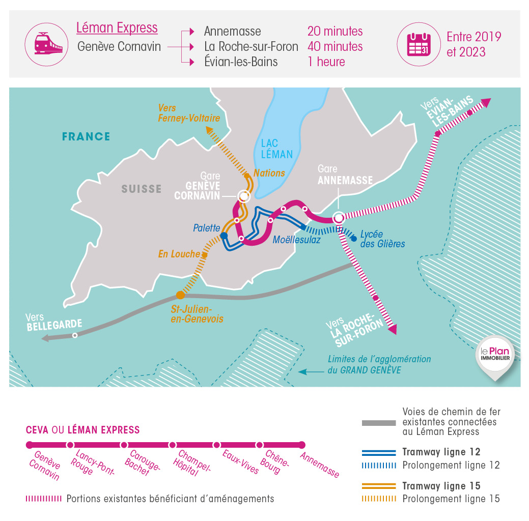 Léman Express, la nouvelle mobilité vers Genève