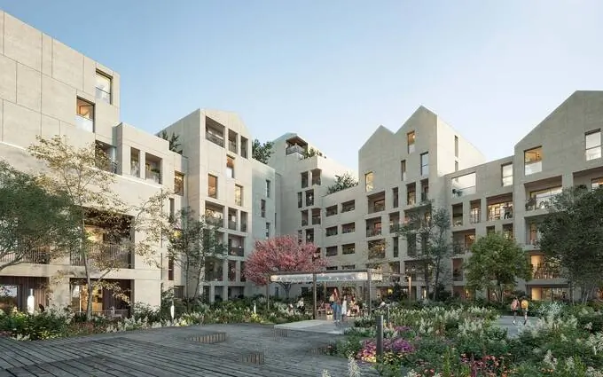 Esprit bastide - accession libre à Bordeaux (33000), programme Groupe ...