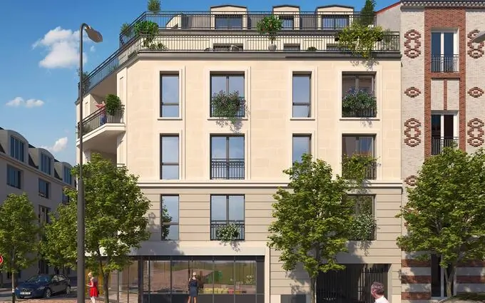 Villa cassina à La Garenne-Colombes (92250), programme Groupe Patrignani